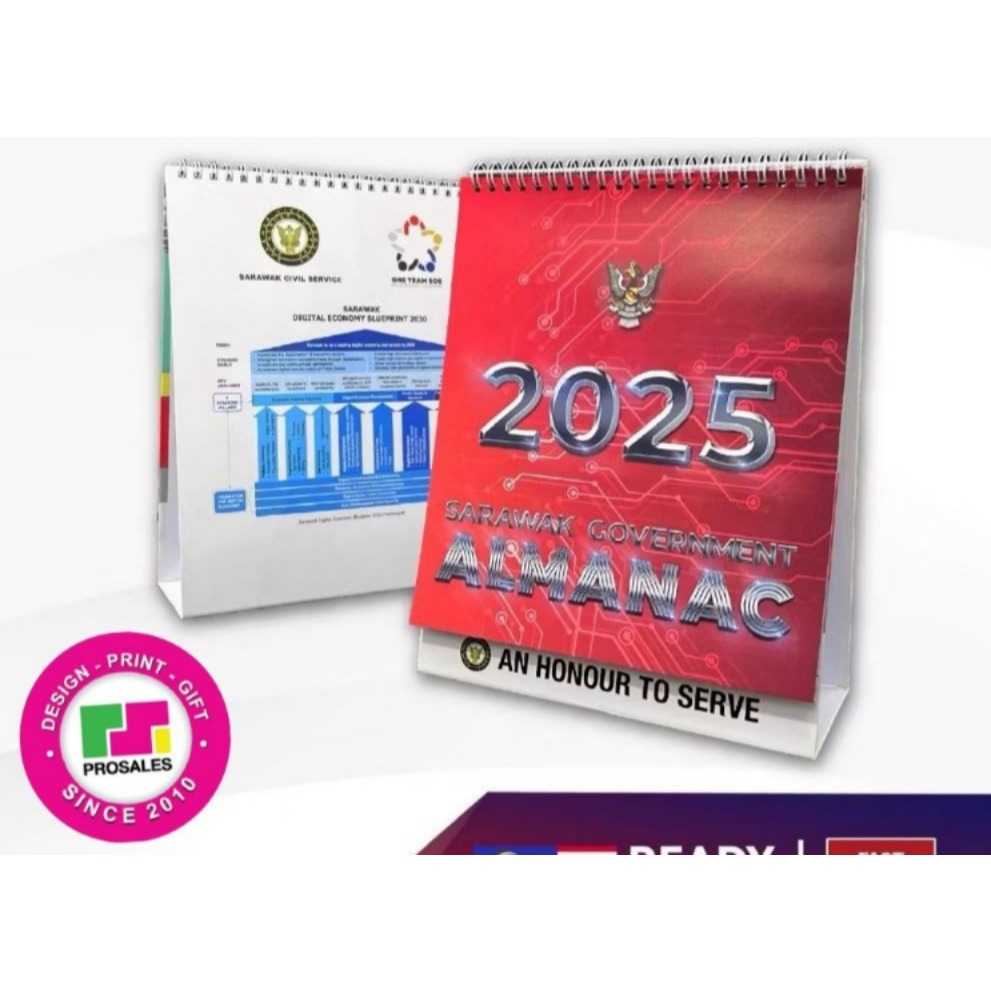 ALMANAC CALENDAR 2025 | Shopee Malaysia