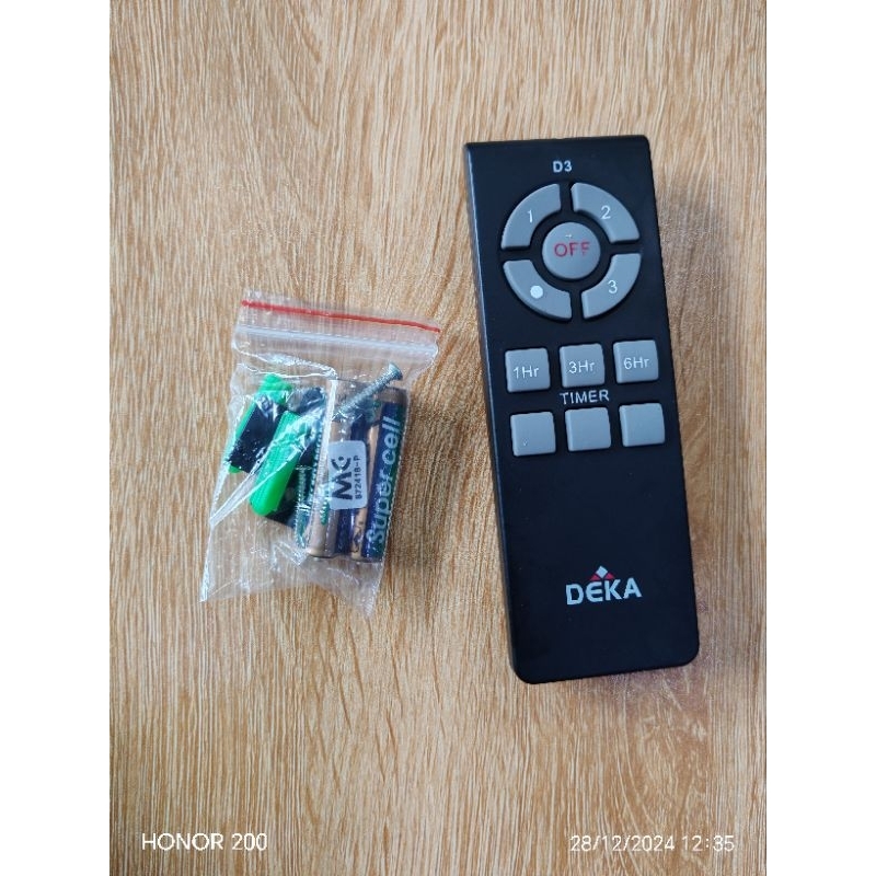 DEKA fan D3 remote control | Shopee Malaysia