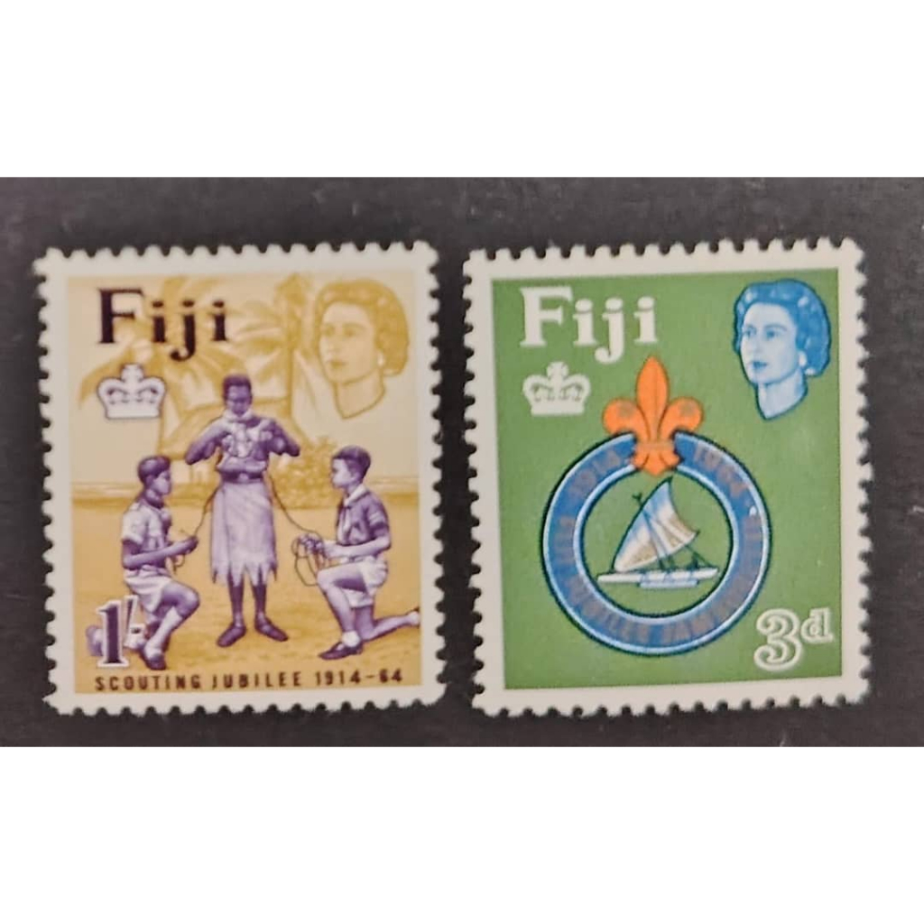 FIJI, 1964 The 50th Anniversary of the Fijian Scout Movement, MINT ...