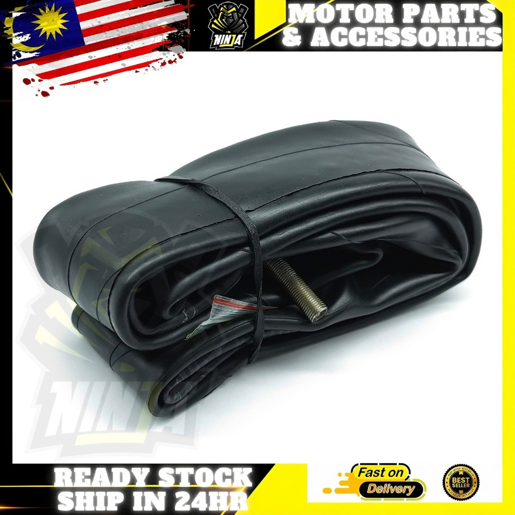 MOTORCYCLE WHEEL TUBE INNER 17'INCHI (1.95/2.00 - 17) TIRE TUBE TYRE ...