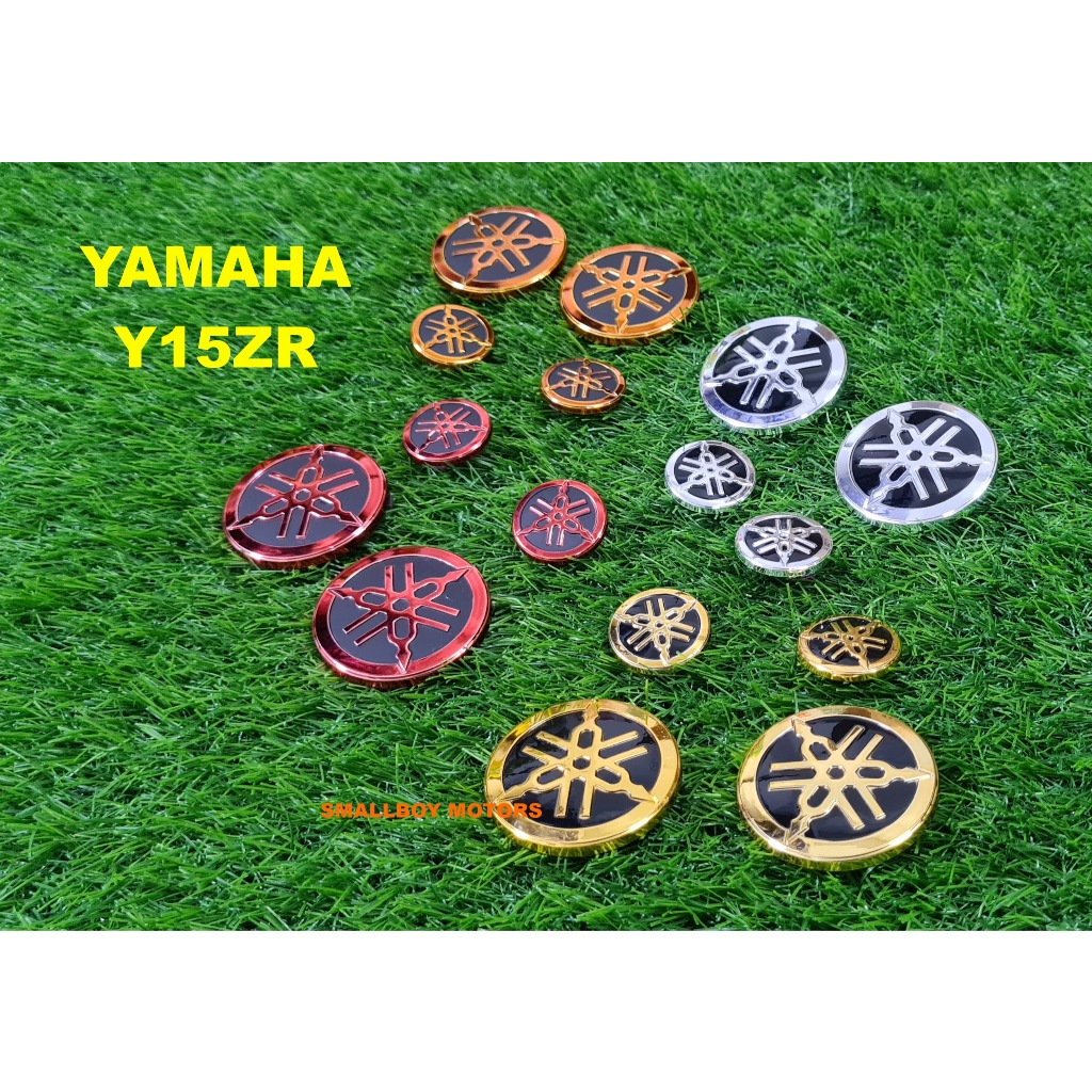 YAMAHA Y15ZR V1 V2 LOGO EMBLEM LAMBANG DEPAN FRONT PANEL HORN COVER SET ...