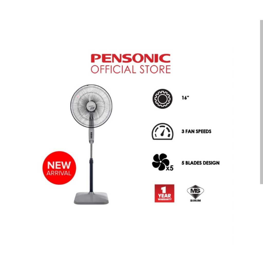 PENSONIC STAND FAN 16" PSF-4512 | Shopee Malaysia