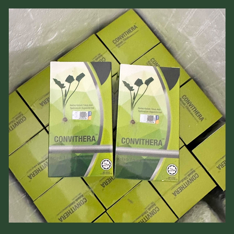 Herba Keladi Tikus Original 💯 By Convithera ( HQ ) Ada Hologram ...