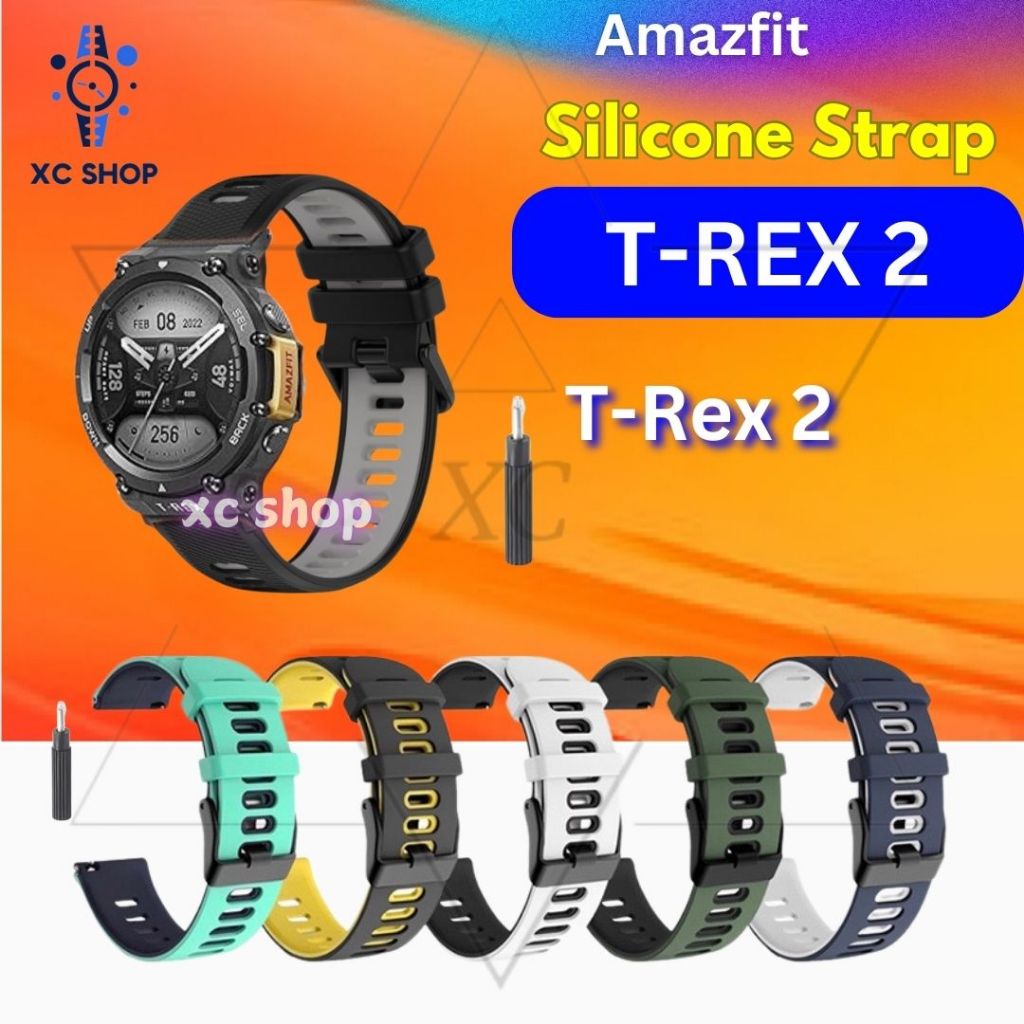 Amazfit T rex 2 Trex2 watch strap tali jam tangan wrist band T-rex 2 ...