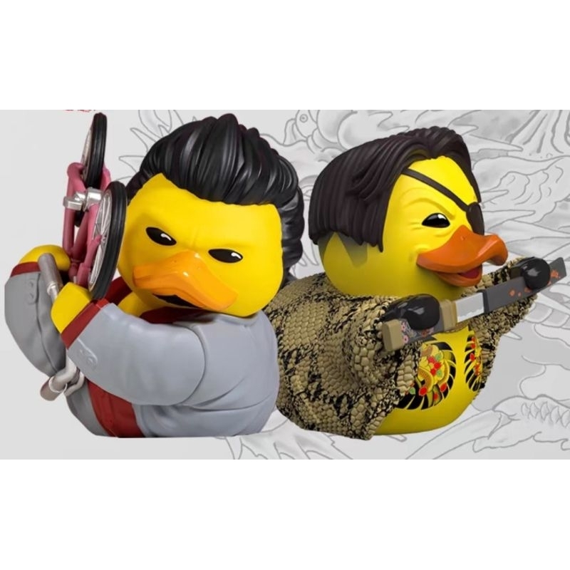 (Preorder)Sega Yakuza Kazuma Kiryu Goro Majima Duck Figure (预购 ...