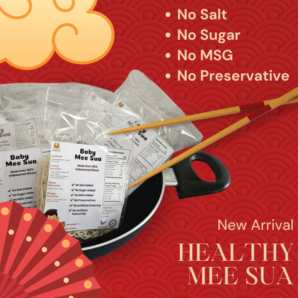 [2025 CNY] Beary Tot Handmade Baby Mee Sua 400g | Shopee Malaysia