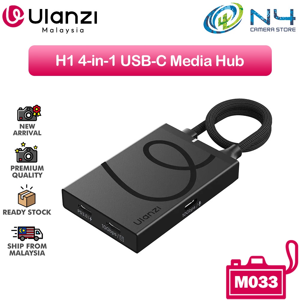 Ulanzi H1 Docking Station for Phone 4-in-1 USB-C Media Hub M033 | Shopee Malaysia