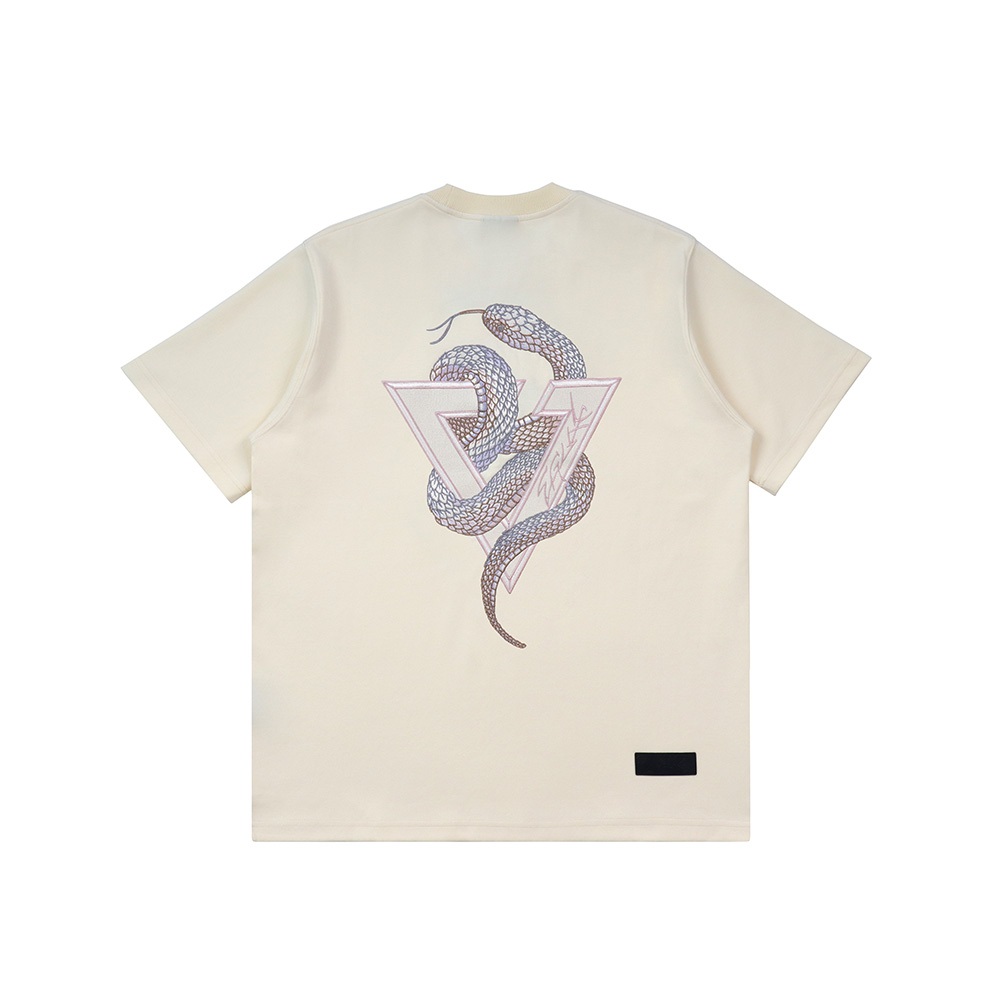 EGLAF Serpent Logo Tee (Cream White -B) | Shopee Malaysia
