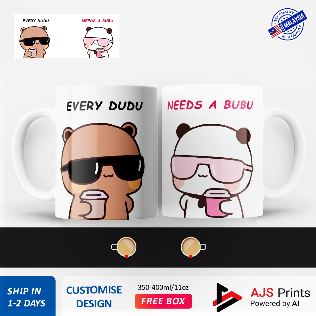 (READY STOCK) BUBU DUDU LOVE Creative COFFEE Mug/ Cup GIFT (EVERY BUBU ...