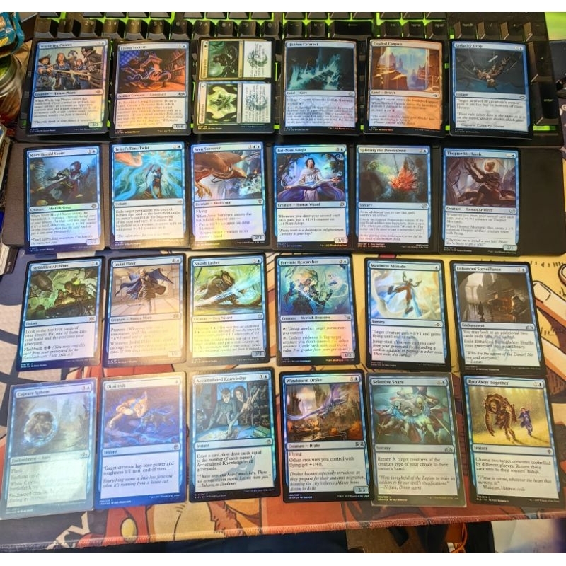 MAGIC The Gathering-Blue colour Foil Card | Shopee Malaysia