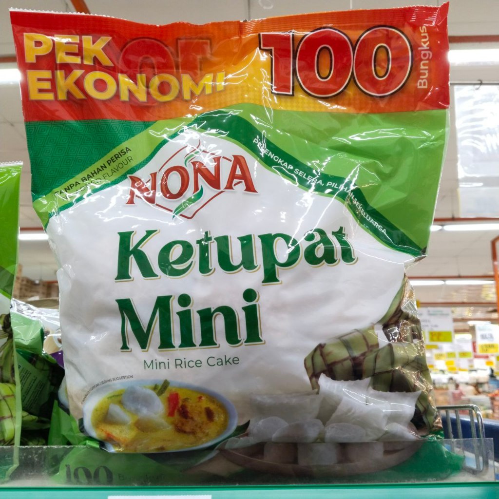 100 BUNGKUS NONA KETUPAT MINI PEK EKONOMI | Shopee Malaysia