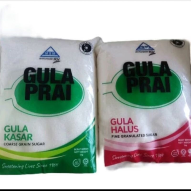 GULA PRAI 1KG KASAR / HALUS + FreeGift | Shopee Malaysia