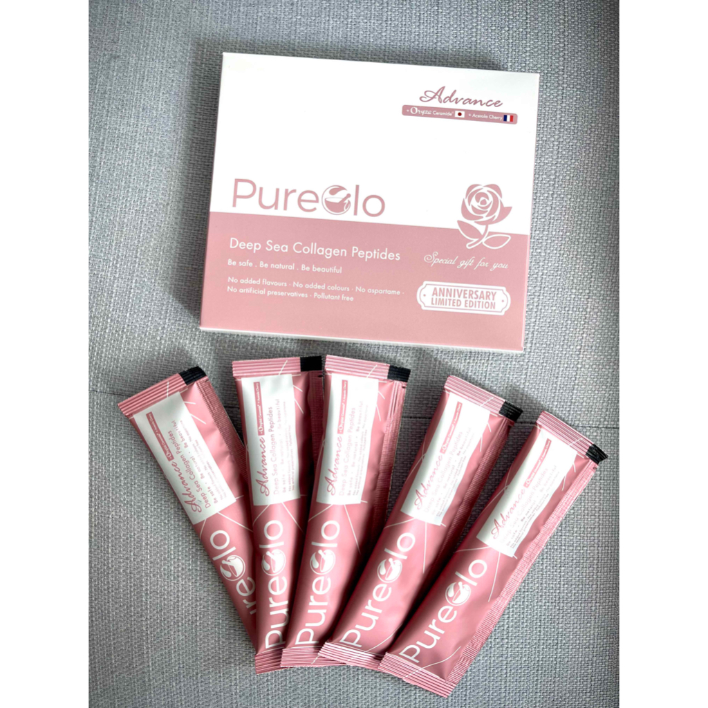 PureGlo Advances Deep Sea Collagen Peptides 5 Sachets *Limited Edition ...