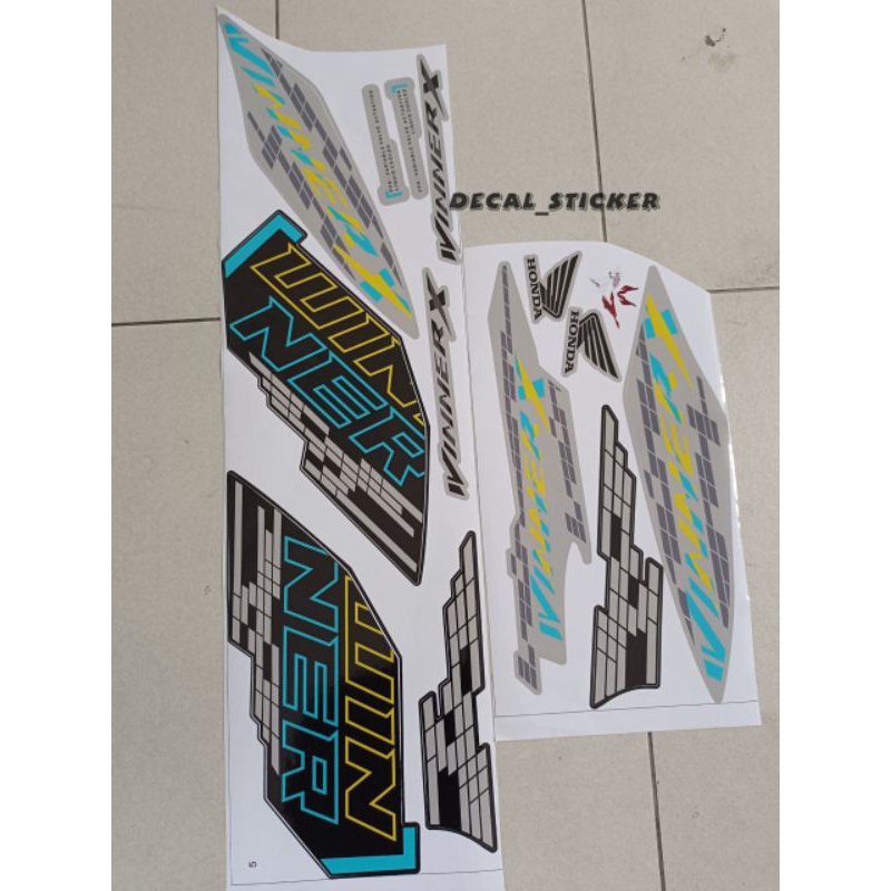 STICKER RS-X/WINNER X DESIGN AEROX | Shopee Malaysia