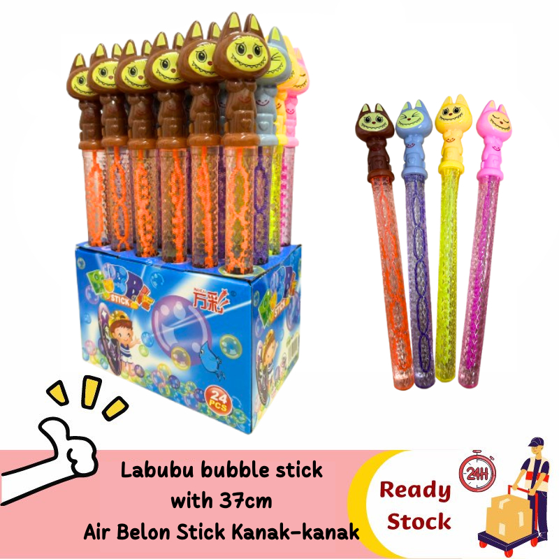 Labubu Bubble Stick Water Blow Mainan Air belon Party Gift Labubu ...