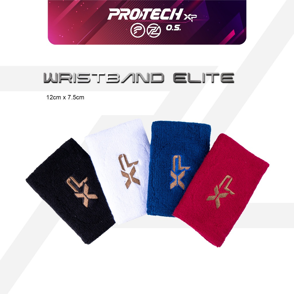 PROTECH XP Wristband Elite (Badminton/Pickleball/Tennis)(Embroidery ...