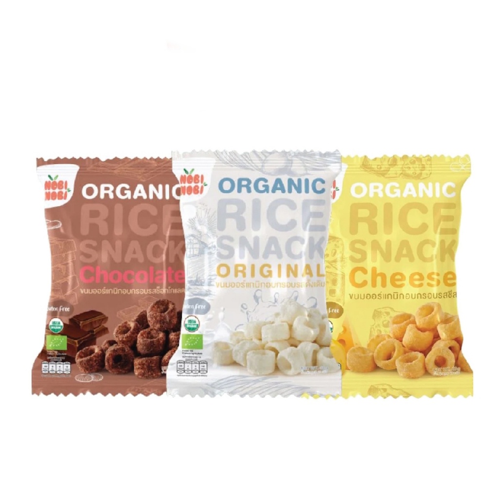 Nobi Nobi Organic Kidz Rice Snack (1 year old +) | Shopee Malaysia