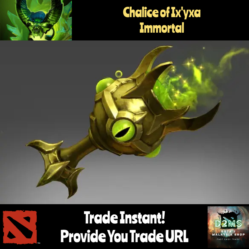 Dota2 Pugna Chalice of Ix'yxa Immortal | Shopee Malaysia