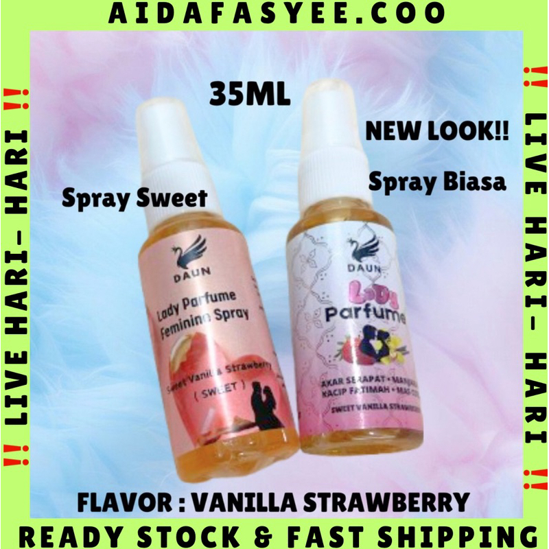 COMBO SPRAY MANIS DAN SPRAY BIASA 35ML | Shopee Malaysia