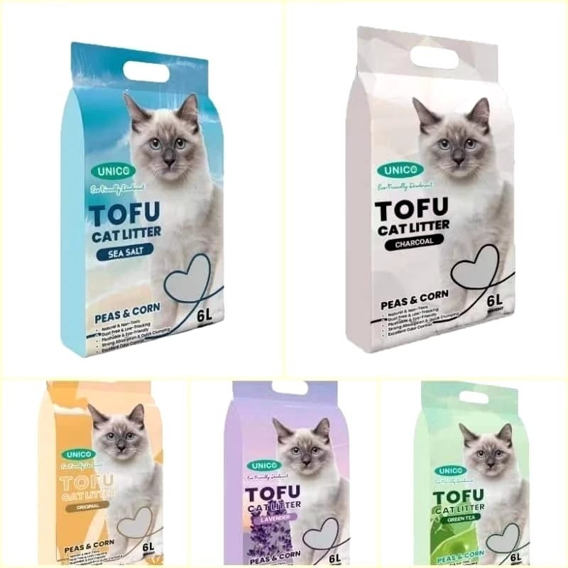 UNICO Tofu Cat Litter 6L | Shopee Malaysia