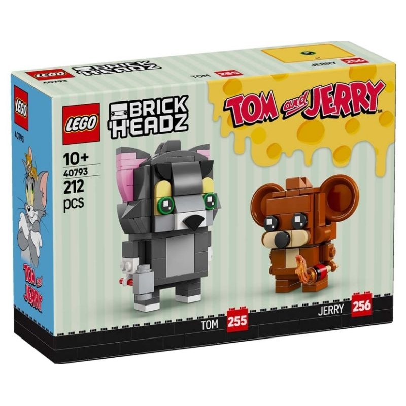 Lego 40793 BrickHead Tom & Jerry | Shopee Malaysia