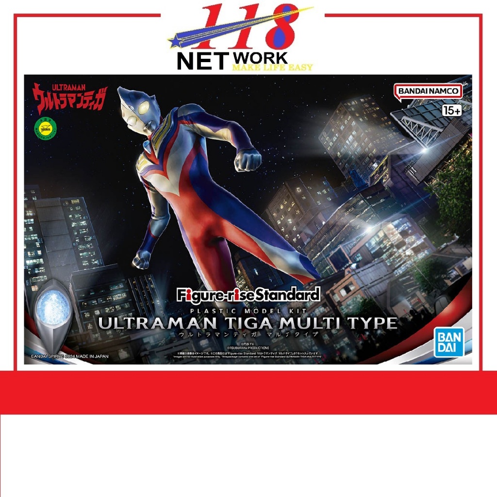 BANDAI FRS Ultraman Figure-rise Standard Ultraman Tiga Multi Type ...