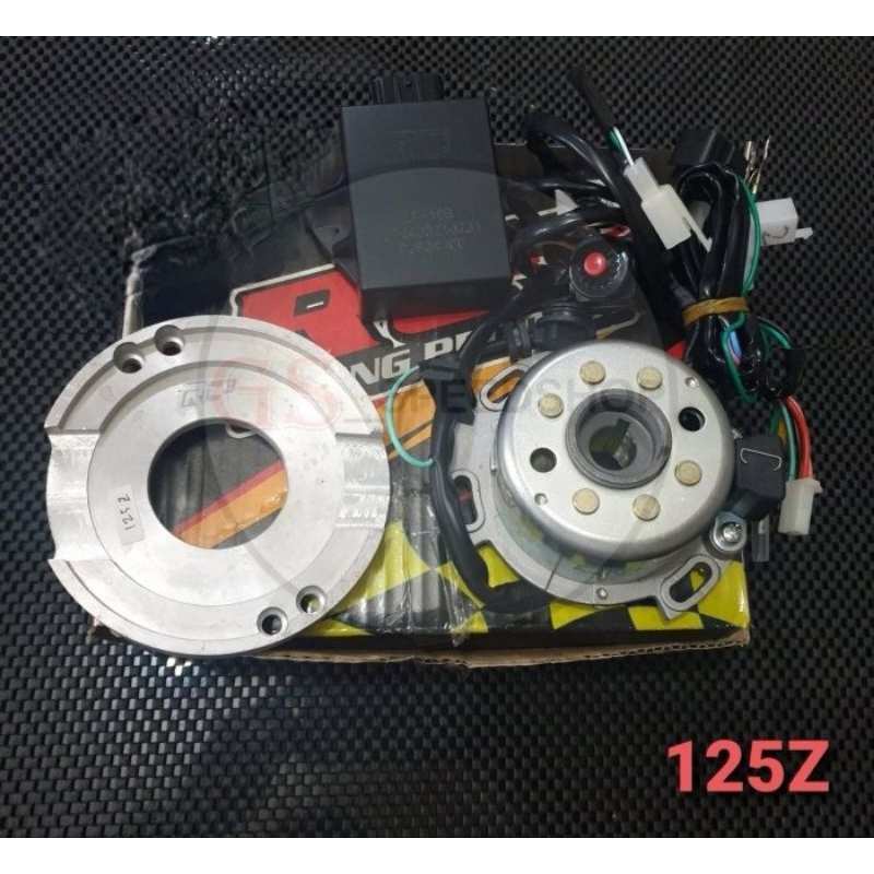 RACING BEE YAMAHA Y125 Y125Z Y125ZR MAGNET TOP COMPLETE SET | Shopee ...