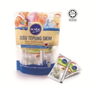 Sunlac Susu Tepung Skim / Sunlac Skim Milk Powder (20g x 15 sachets ...