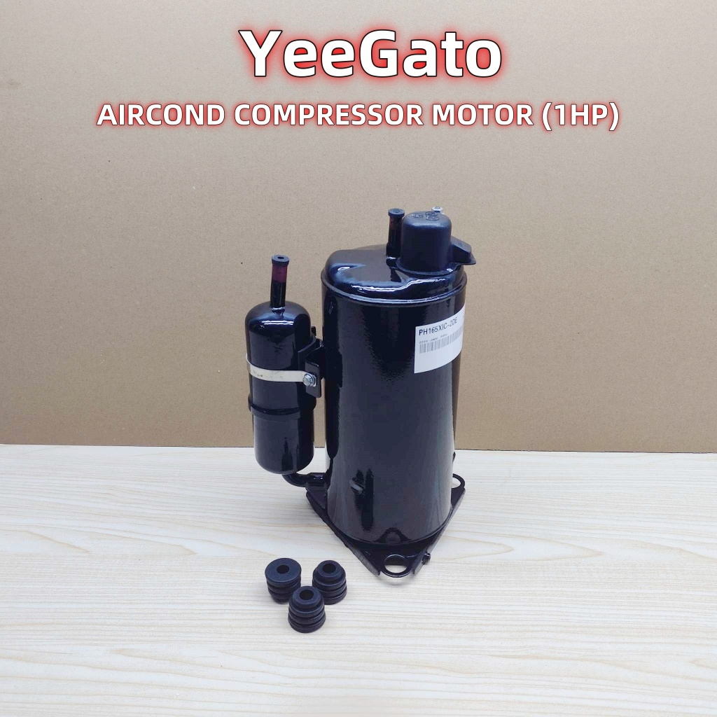 [1HP] AIRCOND COMPRESSOR MOTOR OUTDOOR GAS PUMP 220V-240V R22 ...