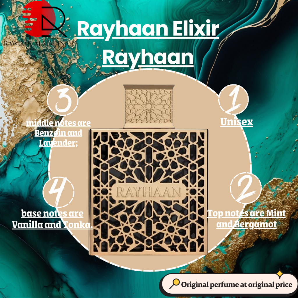 RAYHAAN ELIXIR 100ML EAU DE PARFUM BY RAYHAAN | Shopee Malaysia