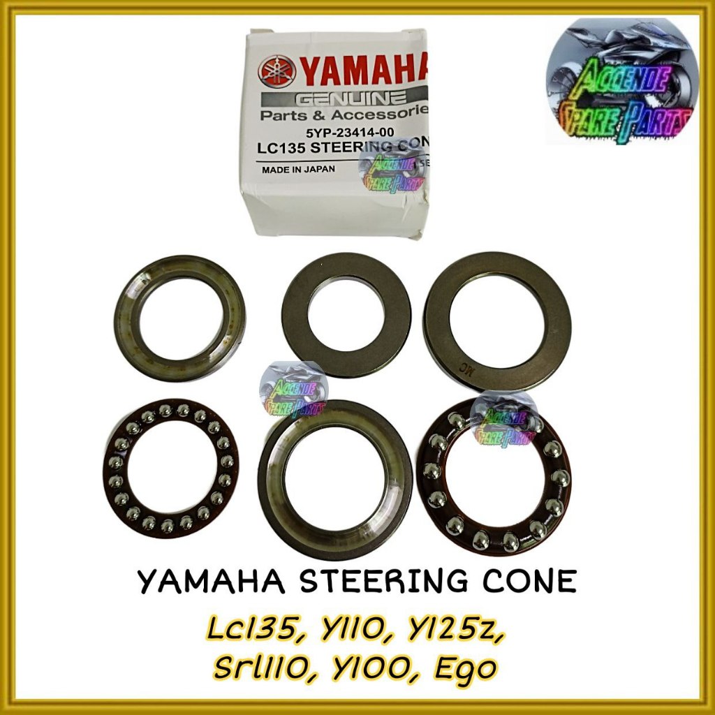 Yamaha LC135 Y110 Y100 Y125z Srl110 Ego Steering Cone Race Kit Honda ...