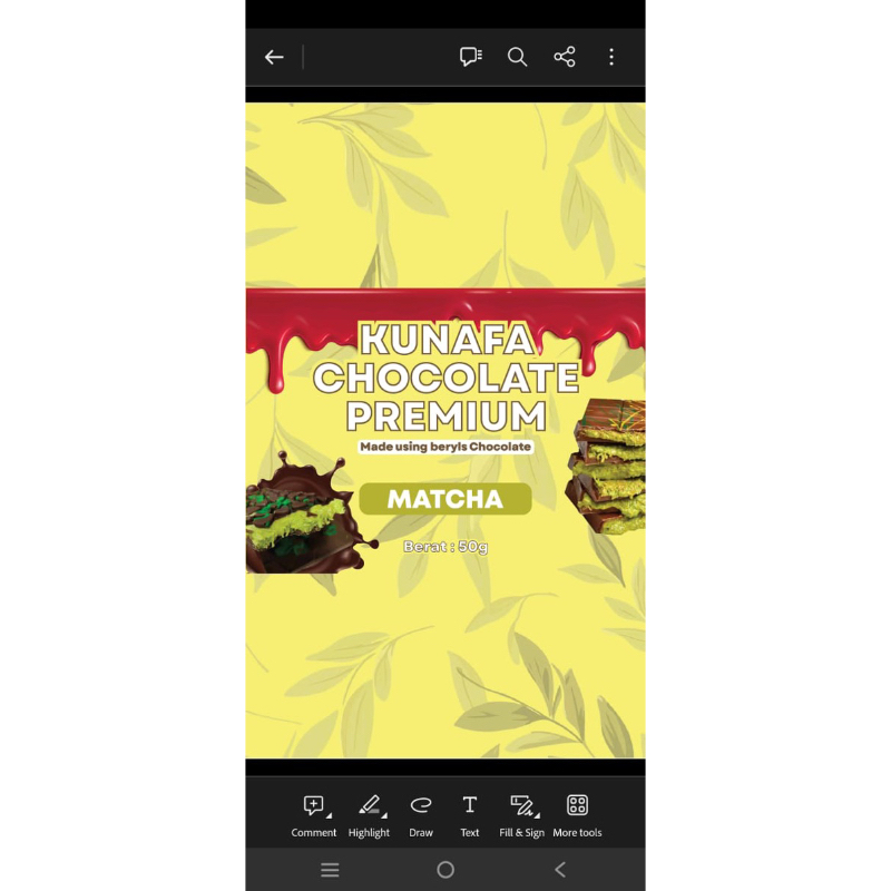 Matcha Flavour Kunafa (2 pcs) | Shopee Malaysia