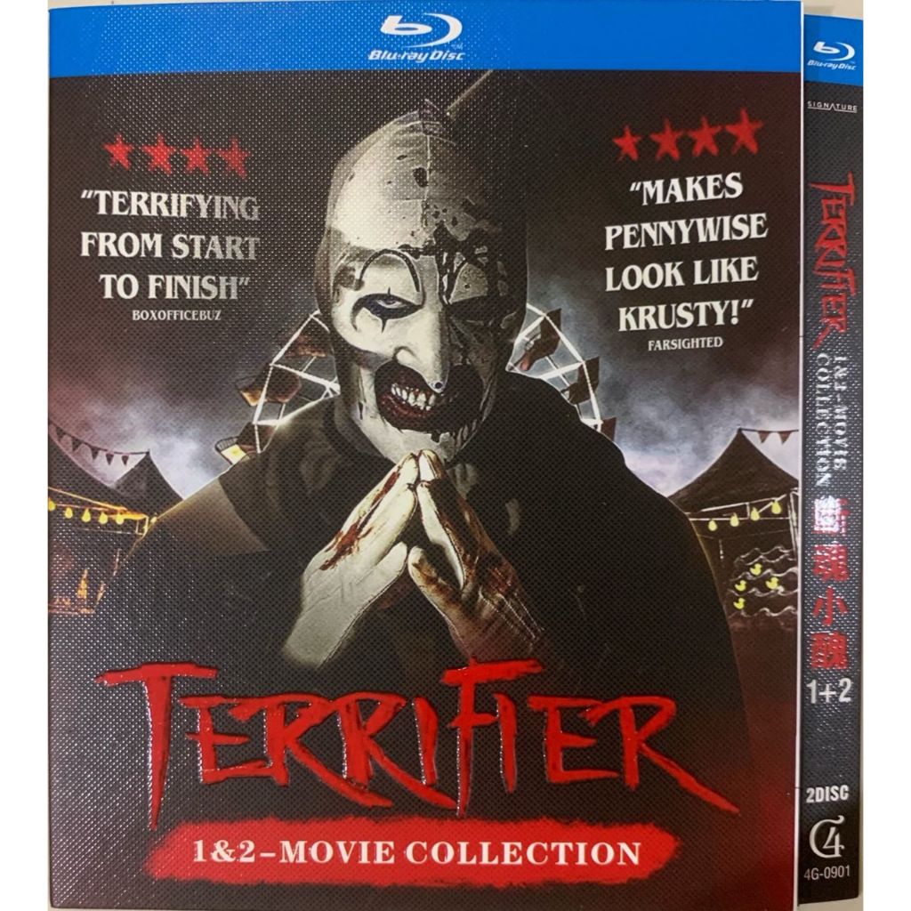 Import Blu-ray Terrifier 1-2 Movie Collection (2disc) | Shopee Malaysia