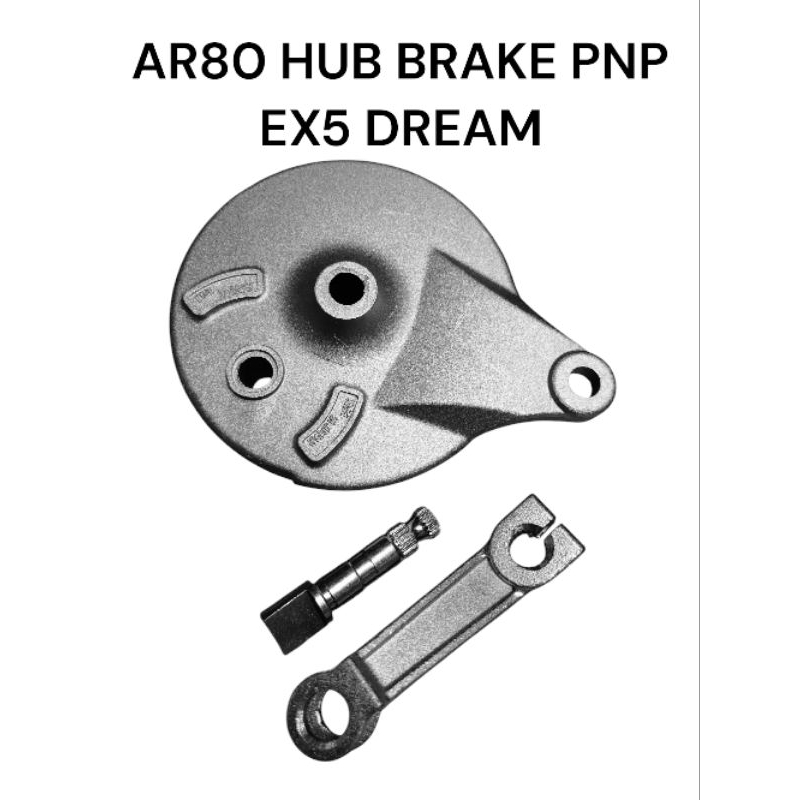AR80 (M12) HUB BRAKE + LEVEL BRAKE / HUB PENAL (MADE IN JAPAN) | Shopee ...