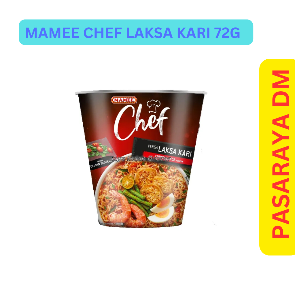 Mamee Chef Laksa Kari 72g (MAMEE CHEF LAKSA KARI 72G) | Shopee Malaysia