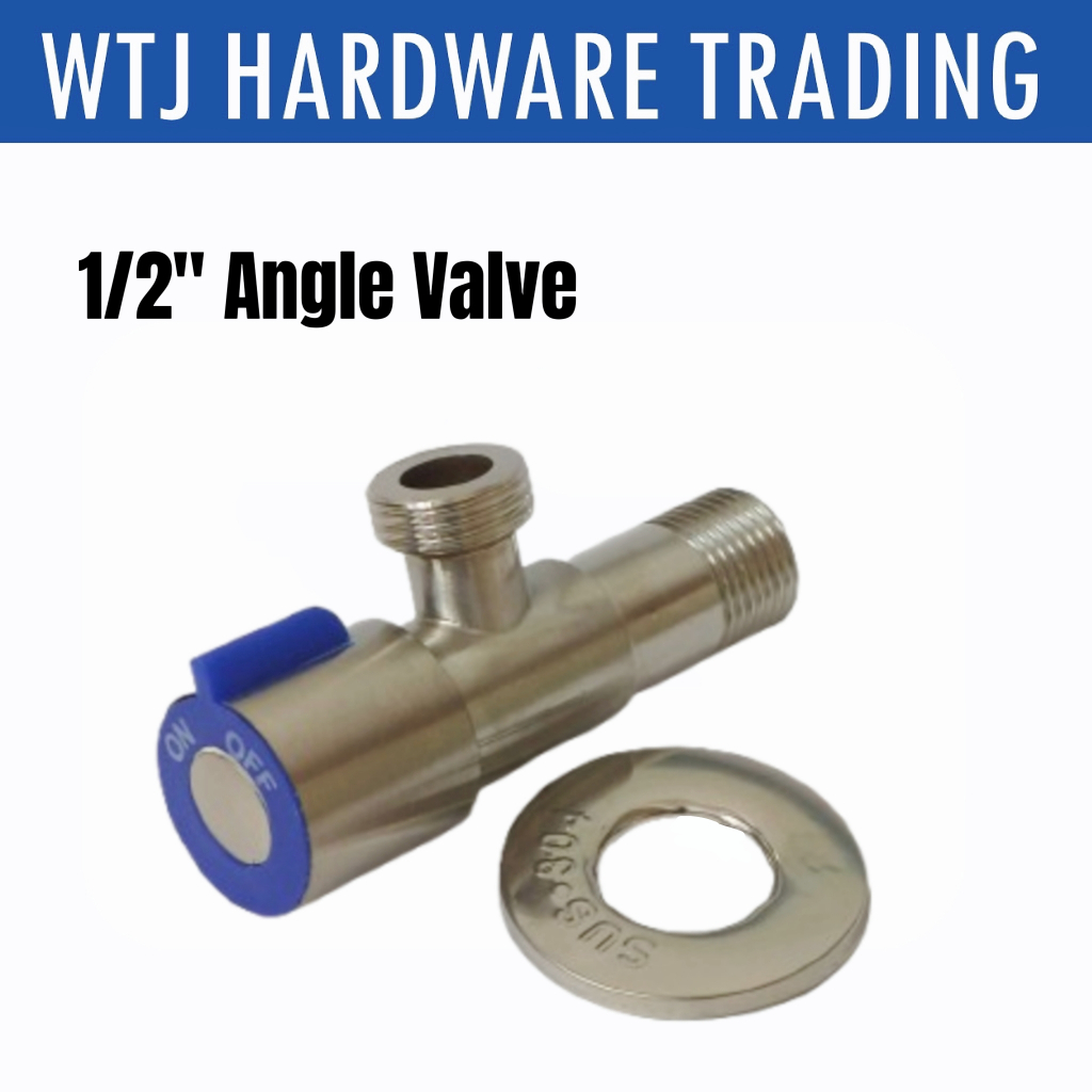 1/2" Angle Valve quarter turn Angle valve Bathroom Faucet Sink Black ...