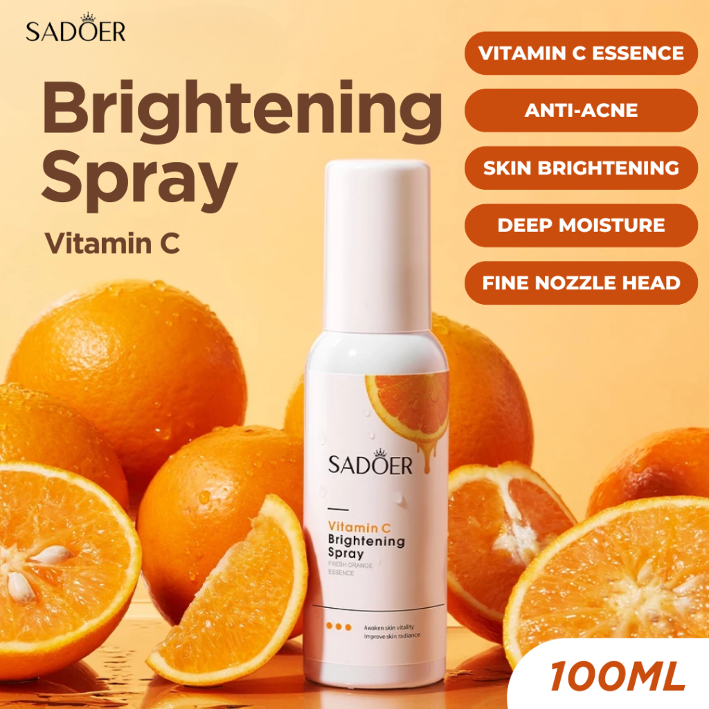 SADOER Vitamin C Brightening Toner Spray (Moisturizing/Brightening/Skin ...
