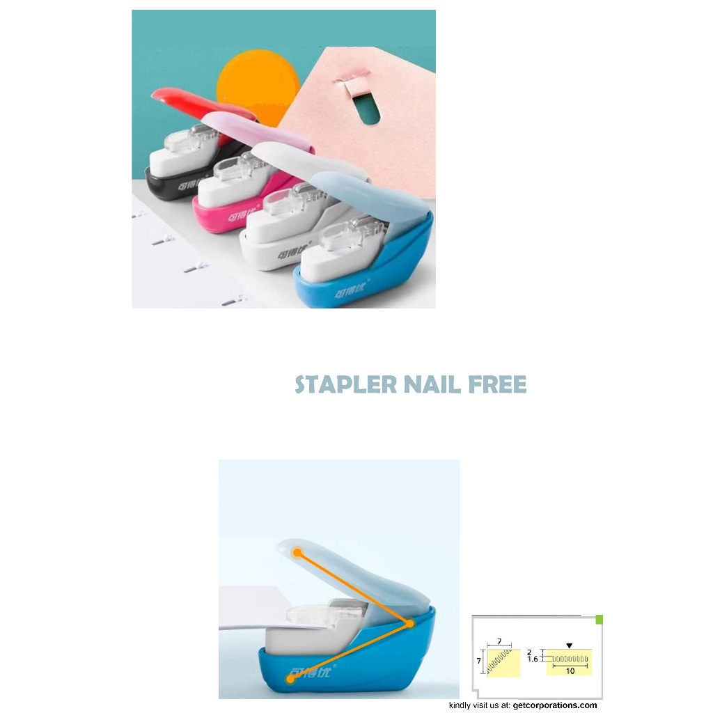 Little Elephant Elite Kokuyo Japanese Stapleless Stapler Without ...