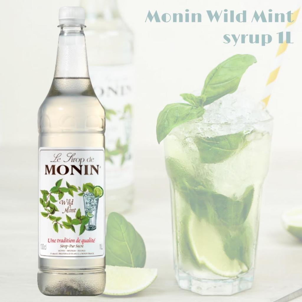 MONIN PREMIUM WILD MINT SYRUP 1L | Shopee Malaysia