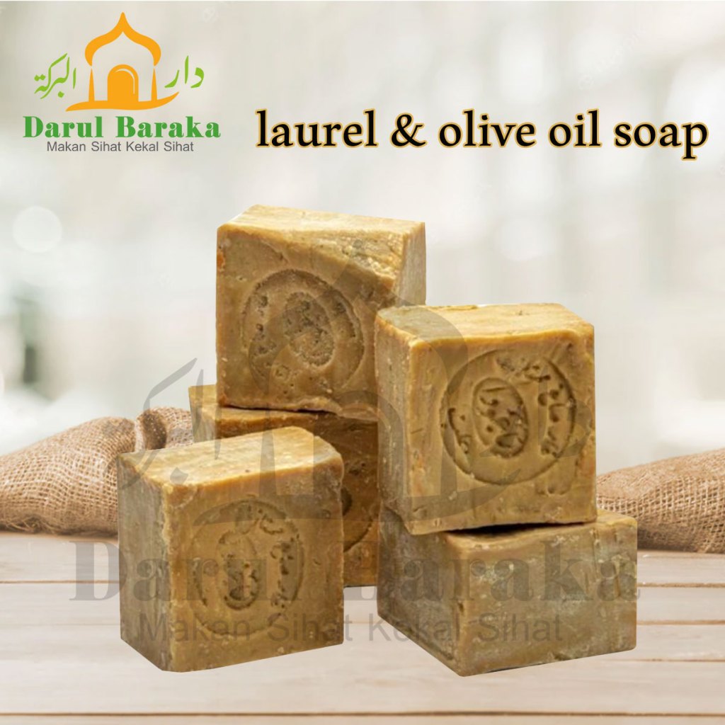 Sabun Laurel dan Minyak Zaitun | Gar | Dari Aleppo | Traditional Bar ...