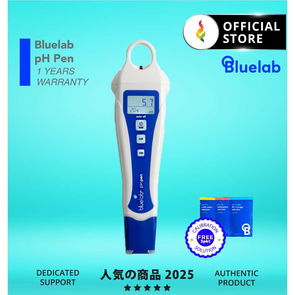 BLUELAB - PH PEN (MEASURES PH AND TEMPERATURE IN SOLUTION) FOR ...
