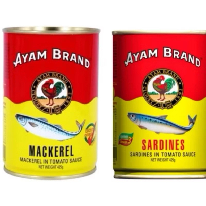 Ayam Brand （Sardine/Mackerel）155g/230g/425g | Shopee Malaysia