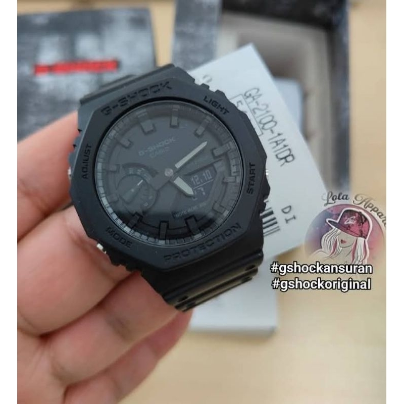 100% ORIGINAL CASIO G-SHOCK GA 2100 1A1DR TMJ SERIES ASIA SET | Shopee ...