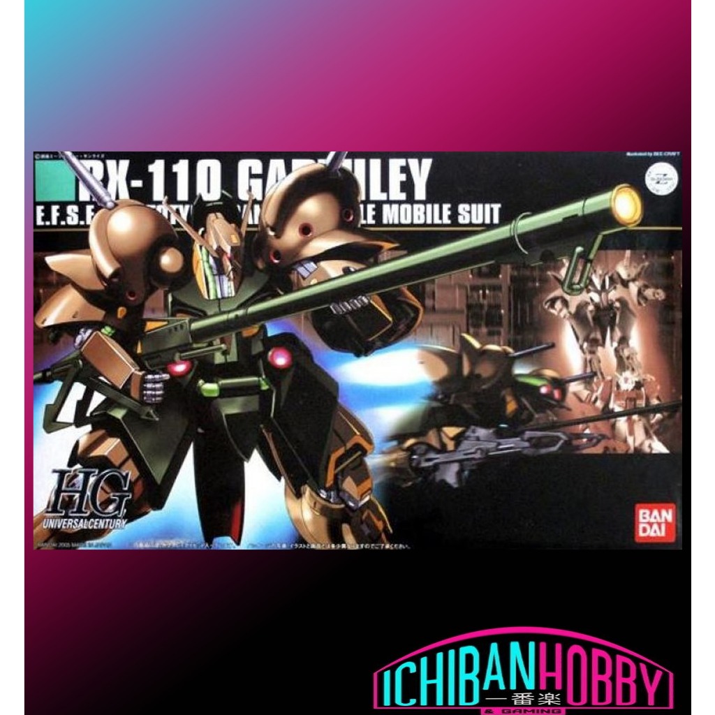 (READY STOCK) BANDAI HG 1/144 RX-110 GABTHLEY | Shopee Malaysia