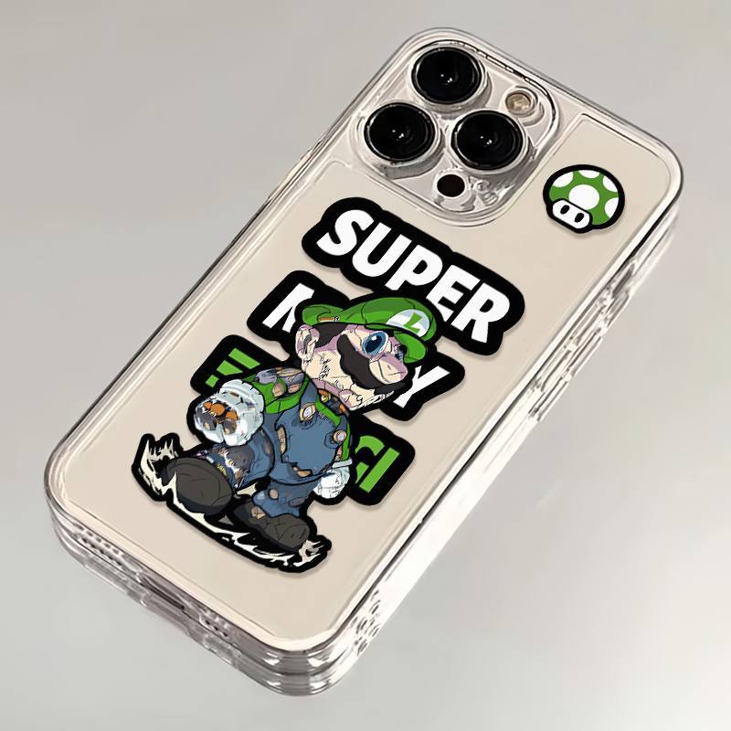 Cool Super Mario Design Simple Game Casing Transparent Murah Good ...