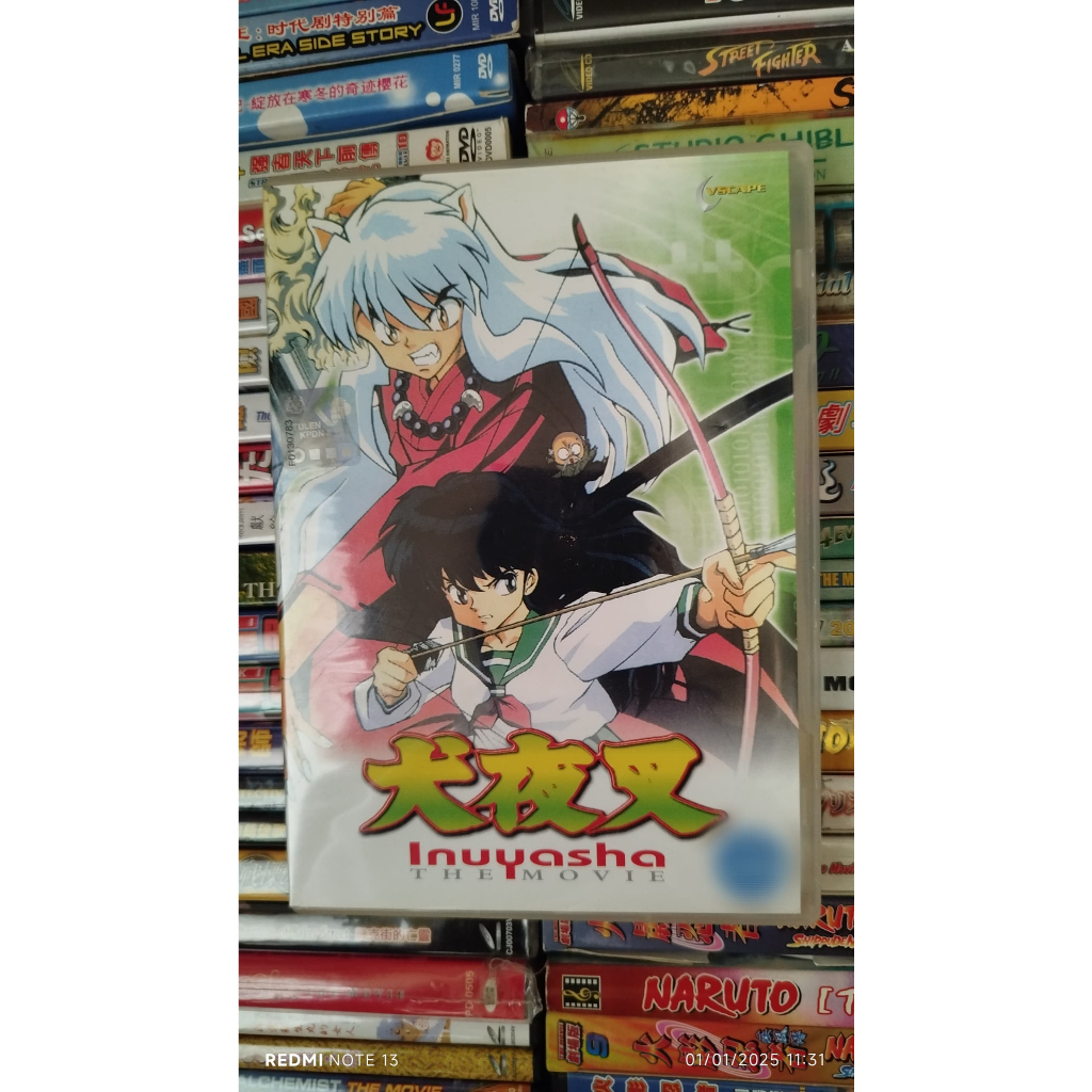 Inuyasha JAPANESE ANIMATION VCD, PRELOVED VCD ANIME, ORIGINAL ANIME VCD ...