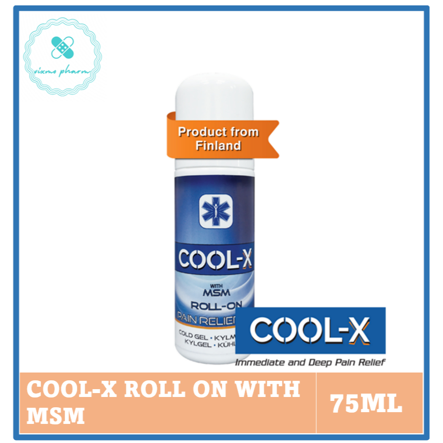 COOL-X ROLL ON WITH MSM (75ML) READY STOCKS | Shopee Malaysia
