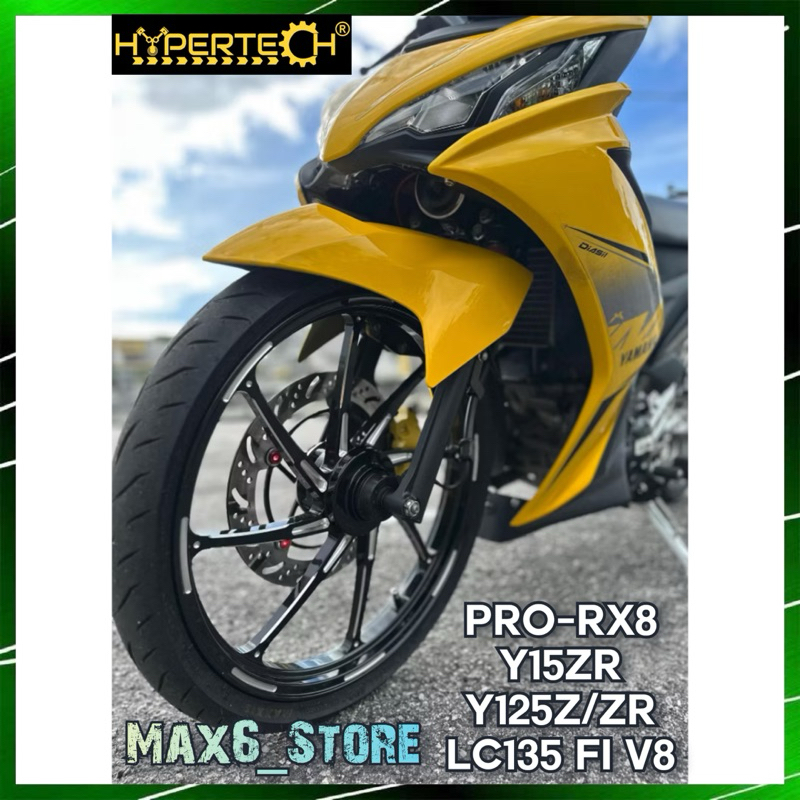 HYPERTECH CNC SPORT RIM PRO-RX8 2025 Y15ZR LC135 FI V8 Y125 Y125Z ...