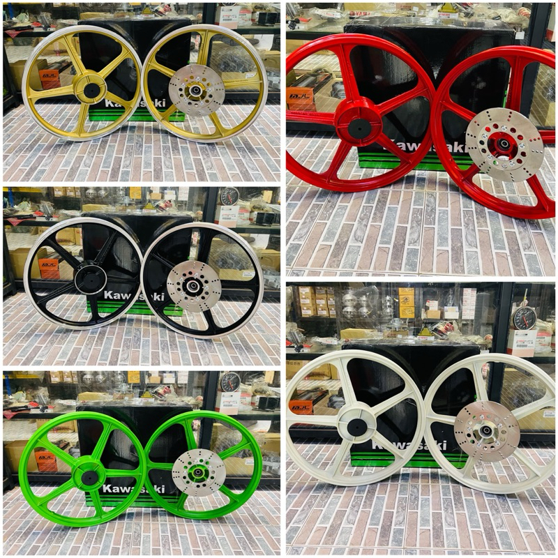 RIM KAWASAKI AR 80 CUSTOM PNP EX5 DREAM SIAP BERING | Shopee Malaysia