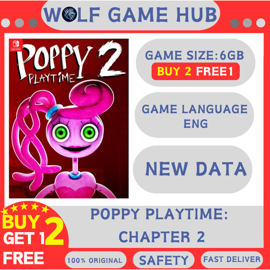 Poppy Playtime: Chapter 2 BUY 2 FREE 1 (Nintendo switch) Digital Game ...